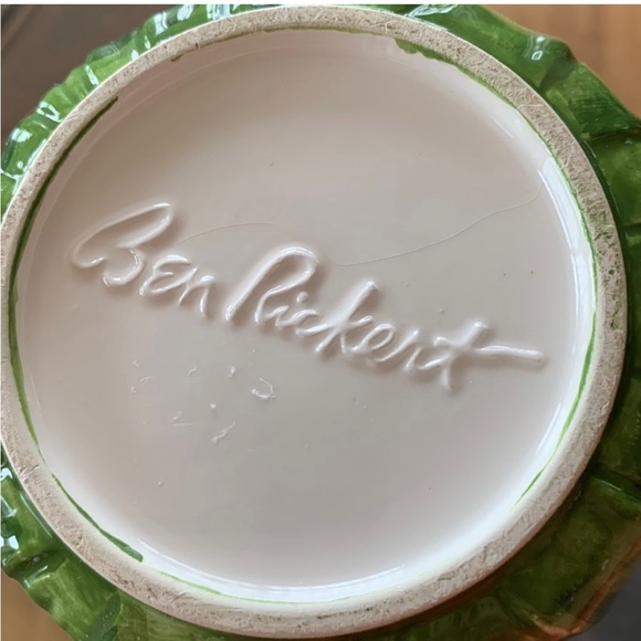 Ben Rickert | Accents | Vintage Ben Rickert Floral Ceramic Planter ...